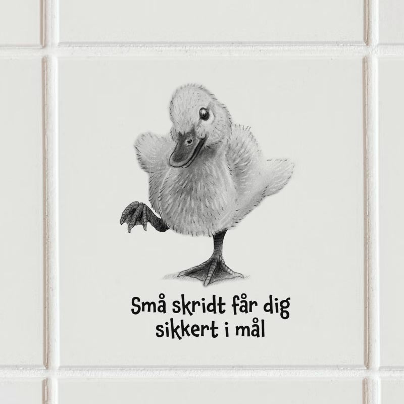 Sticker med citat | Giv dit hjem en ekstra detalje af personlighed